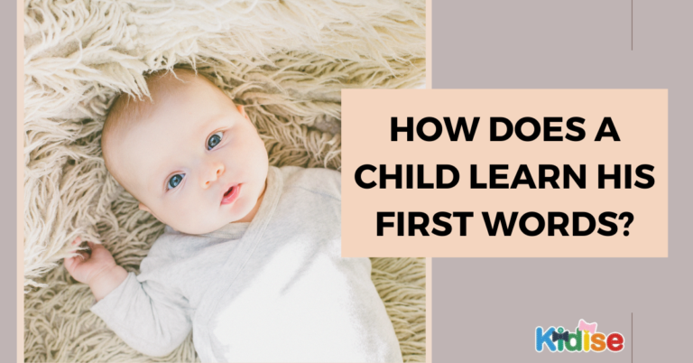 How Does A Child Learn His First Words? - Kidise